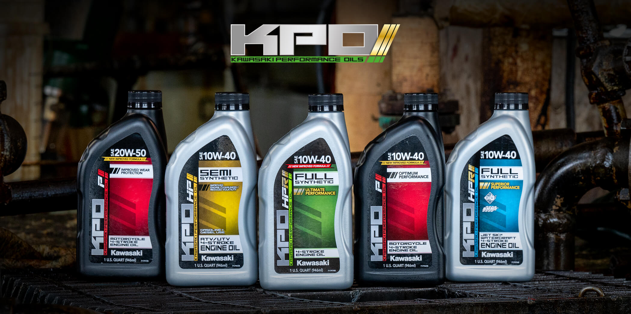 Kawasaki Performance Oils | Kawasaki