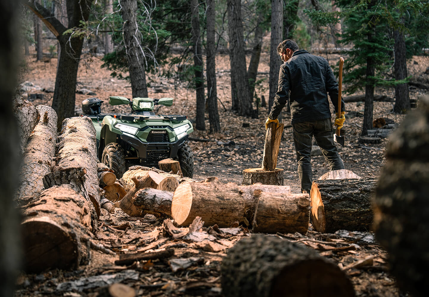 Kawasaki Brute Force® Family | Utility & Recreational ATVs