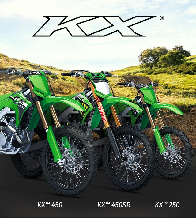 Kawasaki KX™ | Motocross & Cross-Country Motorcycles