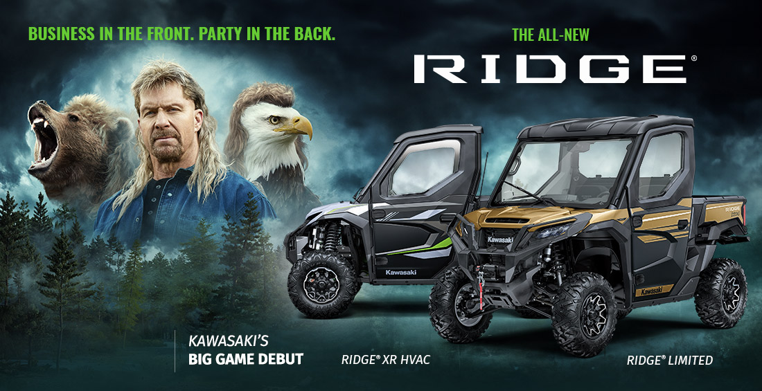 Kawasaki Motorcycles, ATV, SxS, Jet Ski Personal Watercraft